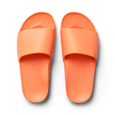 Arch Support Slides - Classic - Peach – Archies Footwear | USA
