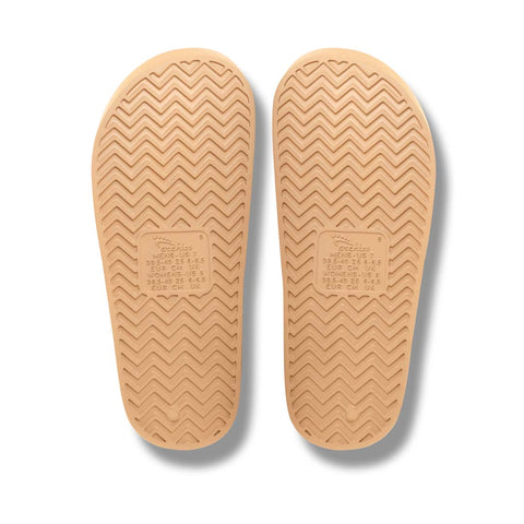 Arch Support Slides - Classic - Tan – Archies Footwear | USA